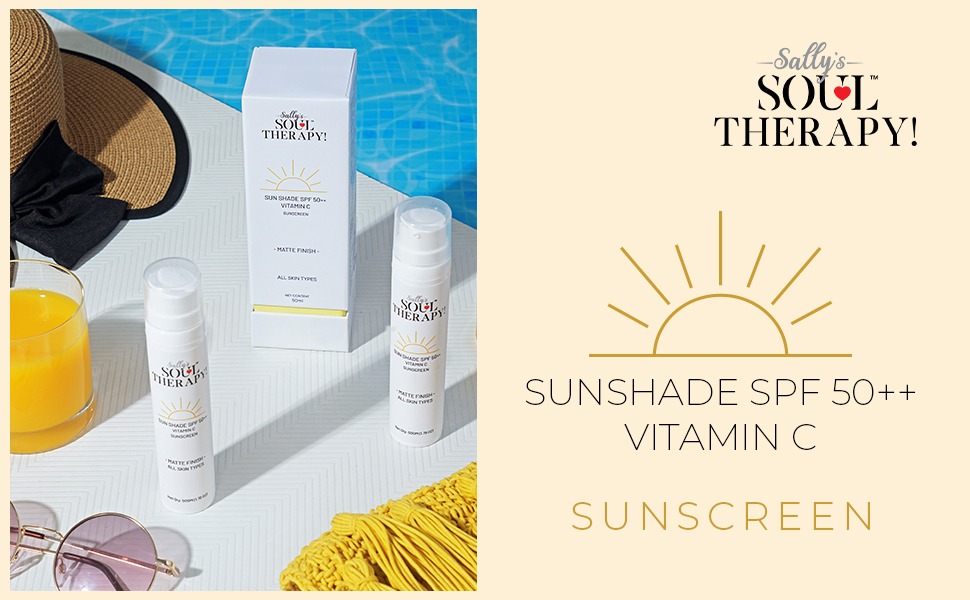 SunShade SPF 50++ with Vitamin C Sunscreen - Sallys Soul Therapy
